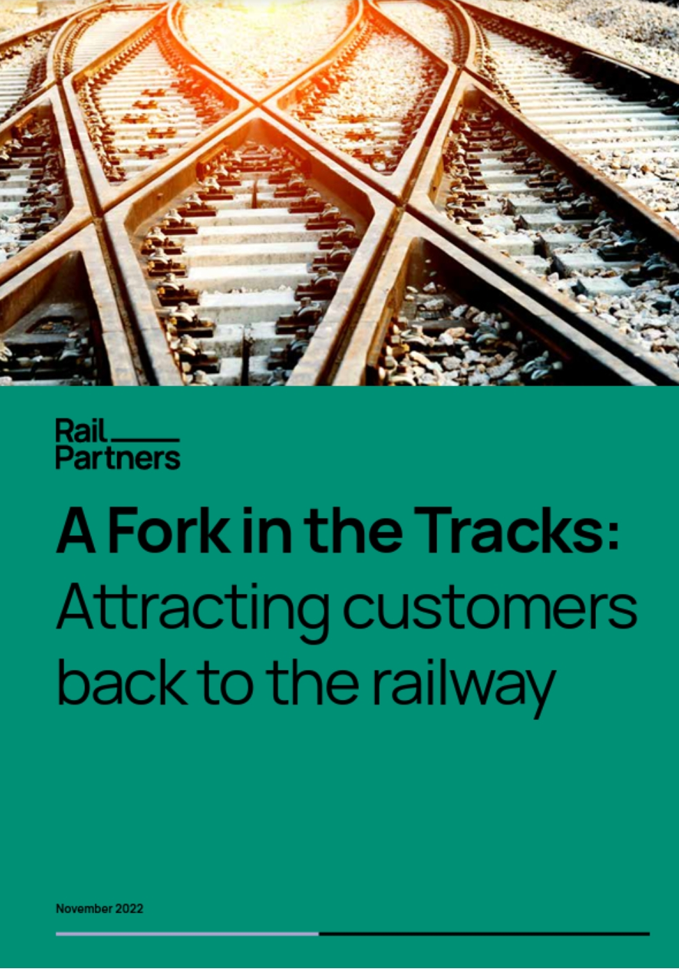 A Fork in the Tracks: Attracting customers back to the railway